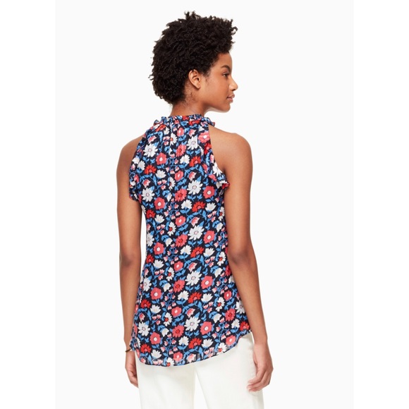 kate spade | Tops | Kate Spade Daisy Satin Stripe Top | Poshmark